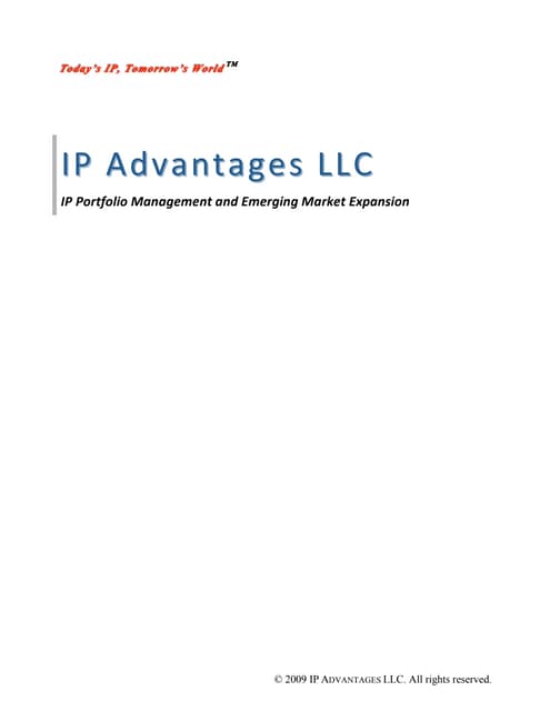 IP management........................... | PPT
