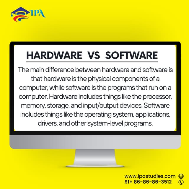 Hardware and Software Course in IPA Studies | PDF