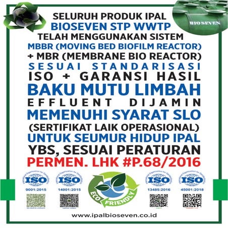 IPAL BioSeven STP WWTP Jaminan Baku mutu seumur hidup.pdf