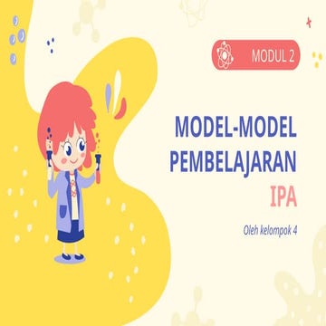 ppt ipa modul 2 model model pembelajaran ipa | PPT