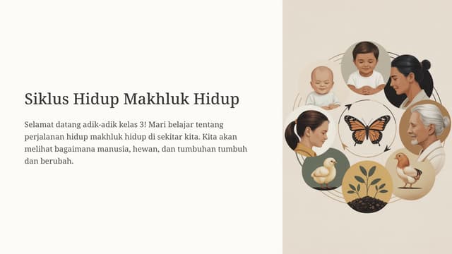 Kitaran hidup rama rama .slideshow | PPSX