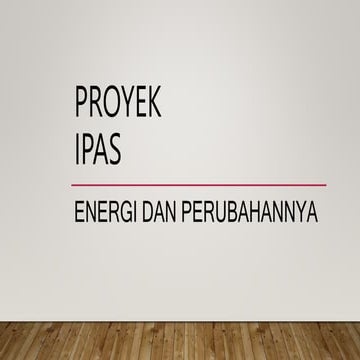 IPAS Danish Tugas PPT Projek IPAS kelas X | PPTX