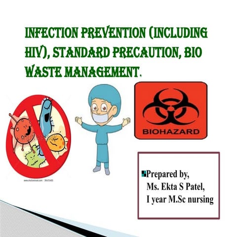 Infection Control & Prevention | PPTX
