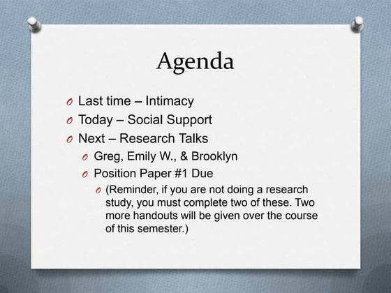 Social Support | PPT