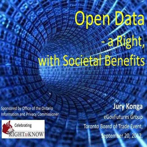 BIG Data Open Data - Opportunities | PPTX
