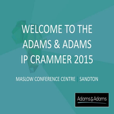 IP Crammer Presentation 2015 | PPTX