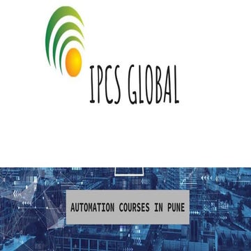 IPCS GLOBAL IN PUNE | PPTX