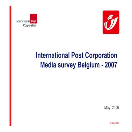 Ipc Survey Belgium 2009 | PPT