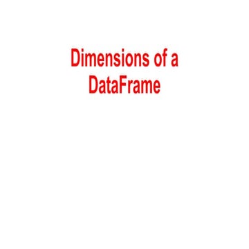 IP Dimensions of a DataFrame.pptx