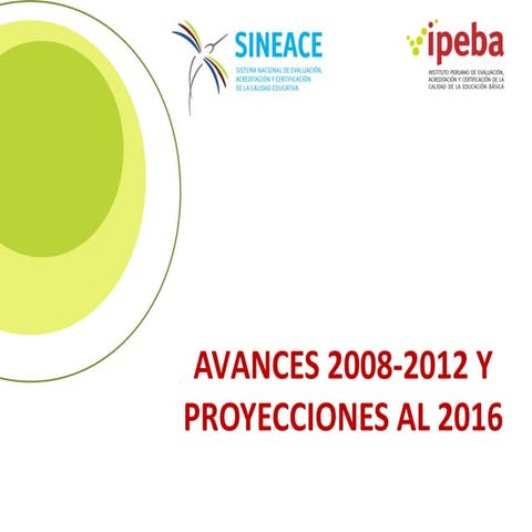 Informe ece2012 nacional | PDF