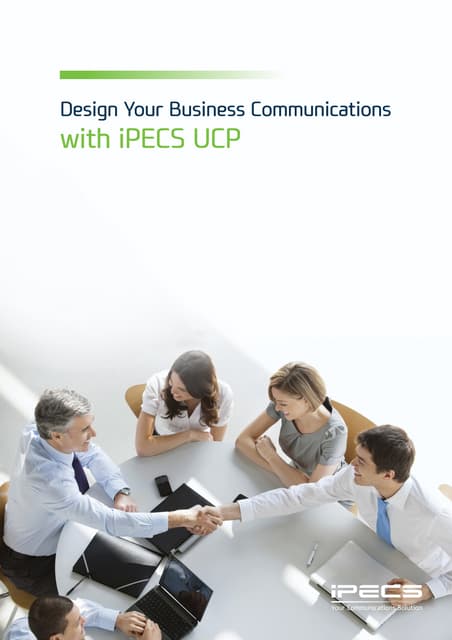 iPECS Solution Poster No.1 | PDF | Web Conferencing | Computer Software ...