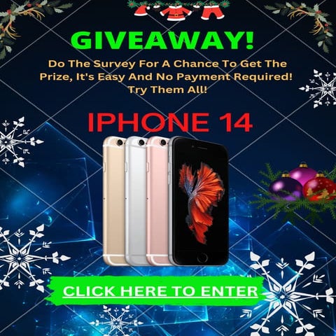 Iphone 14 Holiday Giveaway | PDF