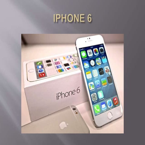 Apple Iphone 6 | PPT