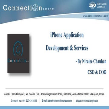 Iphone development company india - connectionphase | PPT