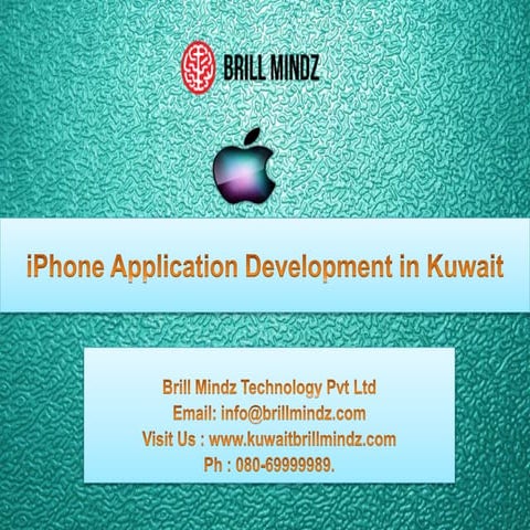 I phone application development in kuwait | PPTX | Smartphones ...