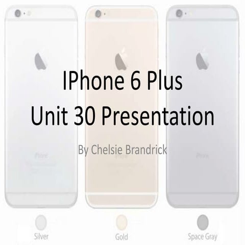 Iphone presentation | PPT