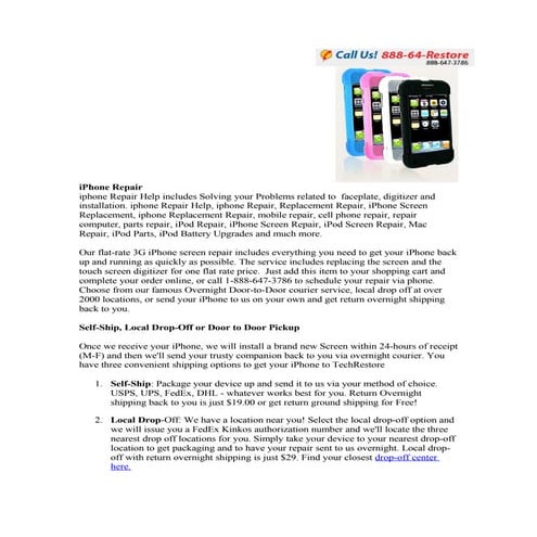 iPhone Repair | DOC