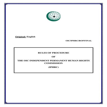 OIC Plan of Action for Advancement of Women 2010_english | PDF