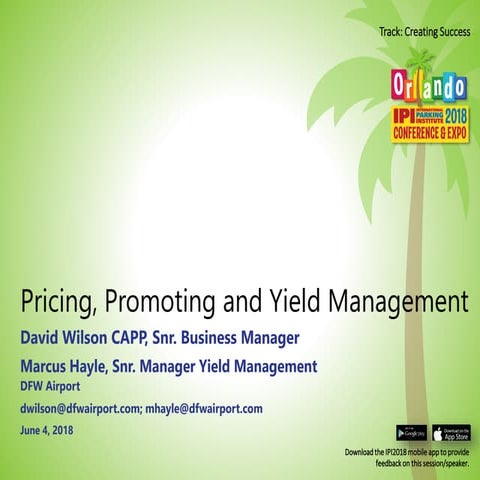 yield management | PPT