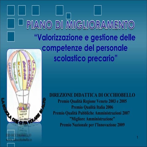 I piani di miglioramento D.D. Occhiobello | PPS