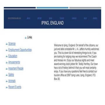 Iping, england (team 2) | PPT