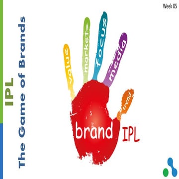 Ipl 7 game of brands week 5 | PDF