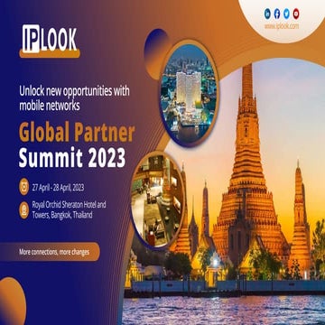 Agenda Release: IPLOOK Global Partner Summit 2023 | PDF