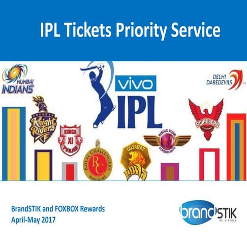 Special : IPL Tickets Priority Service from BrandSTIK | PDF | Cricket ...