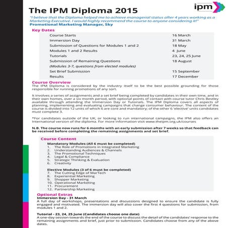 Marketing Management NATED N6 National Certificate | PDF