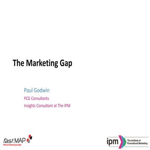 IPM's fast.MAP Marketing-GAP presentation | PDF