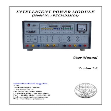 INTELLIGENT POWER MODULE Model No : PEC16DSMO1 | PDF