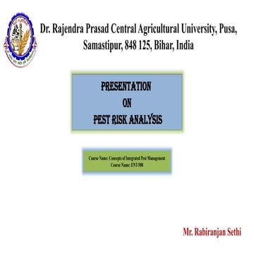 Pest Risk Analysis (IPM presentation).pptx