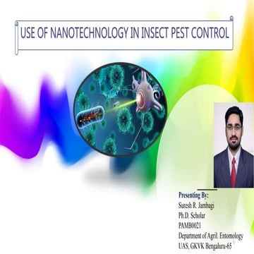 Nanotechnology in Insect Pest Control | PPTX