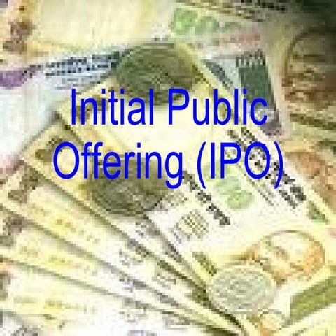 Initial public offer | PPT