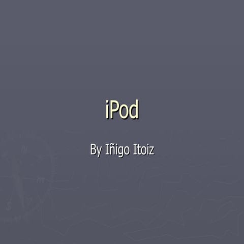 I Pod | PPT