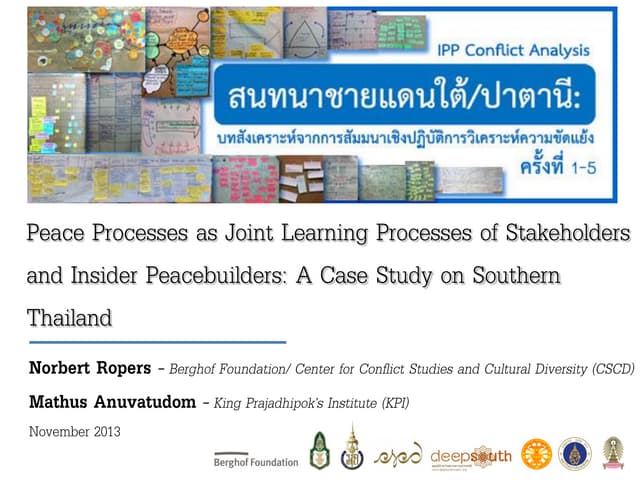 Ipp As Joint Learning Process Ppt
