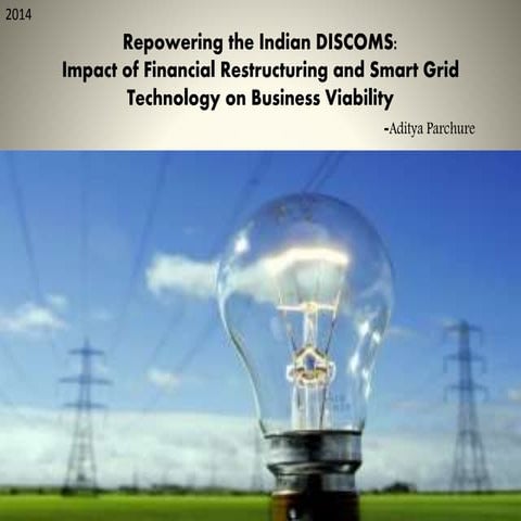 Repowering Indian Discoms - Academic Research | PPTX