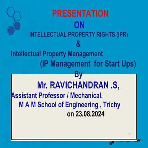 Intellectual Property Rights | PPTX