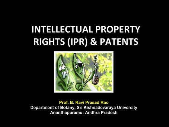 Ipr neem patent | PPT