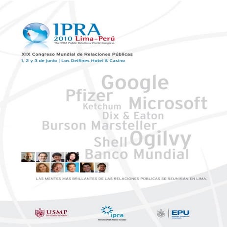 IPRA 2010 Brochure Académico | PDF