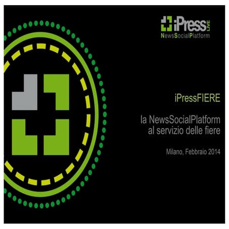 iPress per FIERE ed EVENTI | PPT