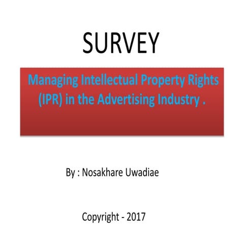 IP Rights in Advertising | PPTX