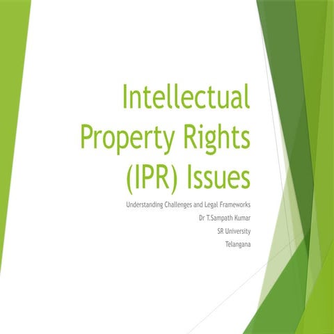 IPR_Issues_Presentation---Cyber Security | PPT
