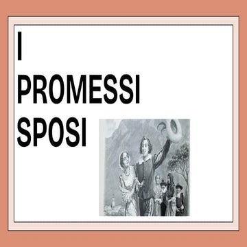 I promessi sposi | PPTX