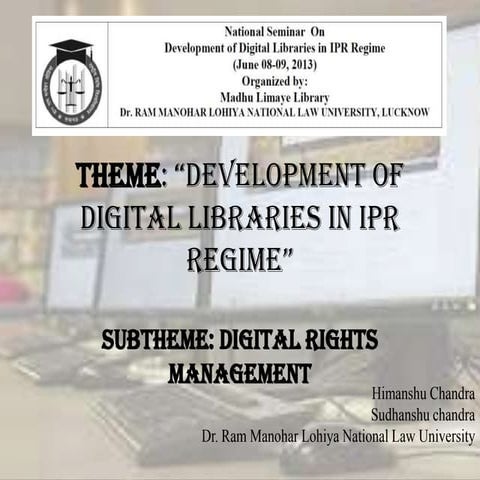 Digital Libraries | PPT
