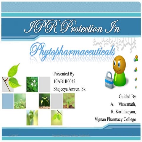 IPR protection of plants | PDF