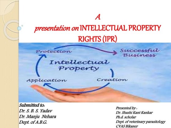 Intellectual property rights | PPT