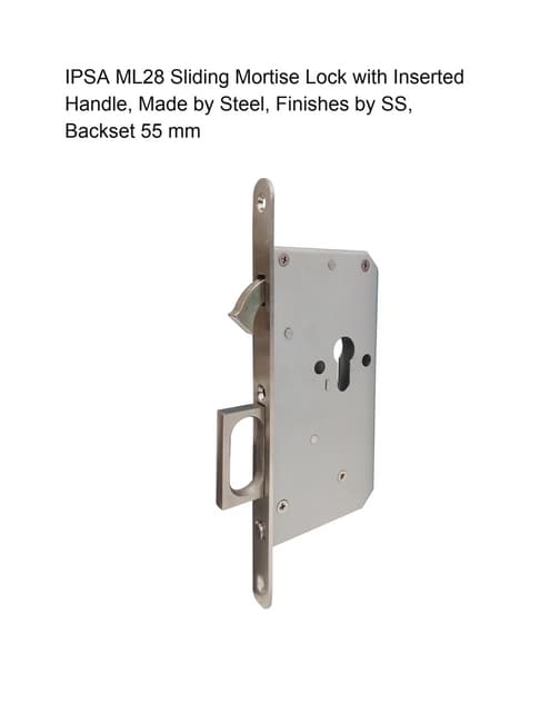 Ipsa ml26 magnetic sash mortise lock | PDF
