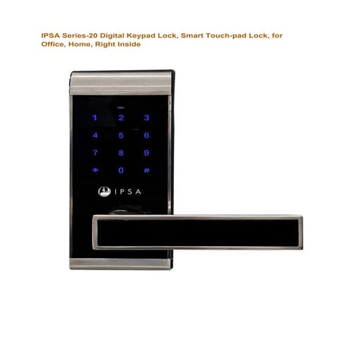 Ipsa series 20 digital keypad lock | PDF | Home Security | Home & Garden