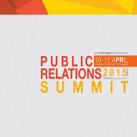 IPSC at PR Summit: Research Challenge. You Can’t Manage What you Don’t ...